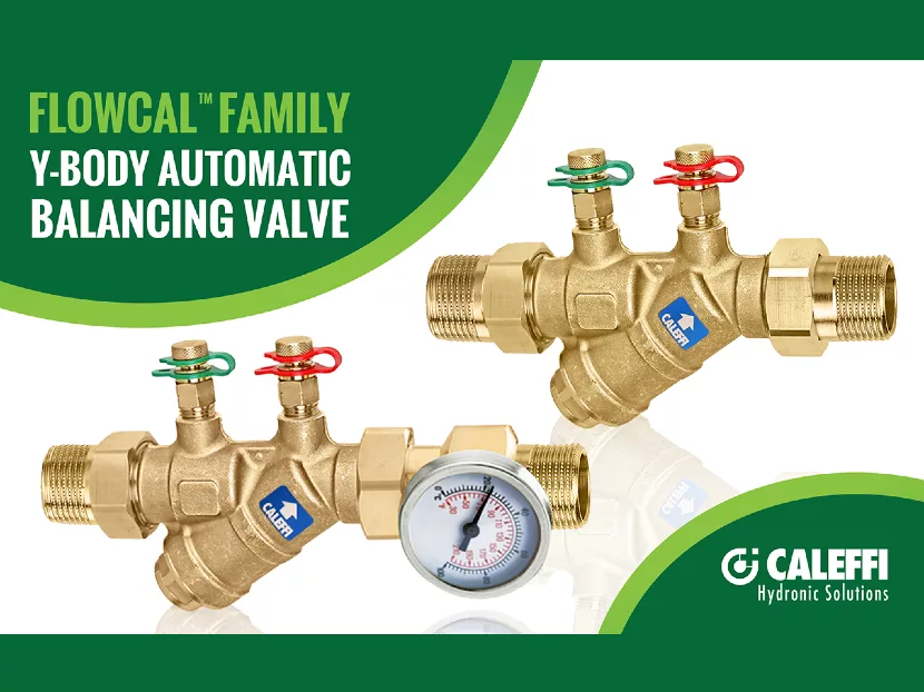 Caleffi FlowCal Balancing Line Expansion | phcppros